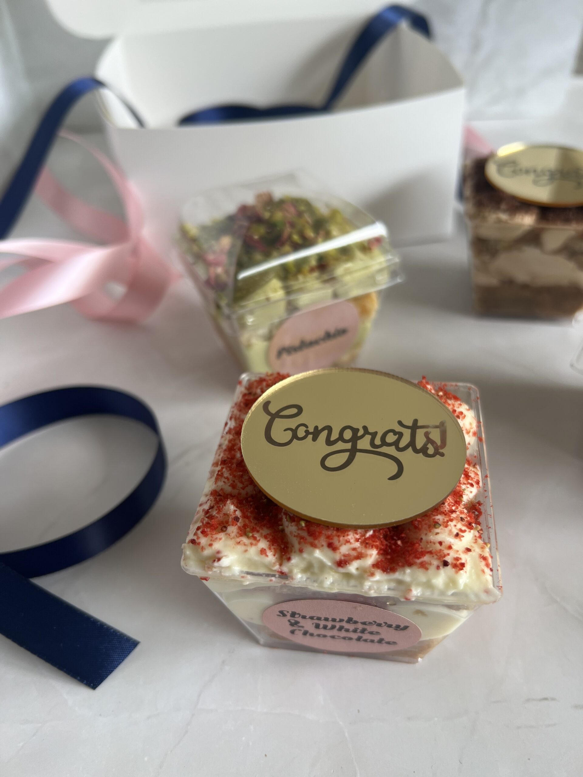 Personalised Tiramisu Treatbox | Alcohol-Free | Congratulations Gift ...